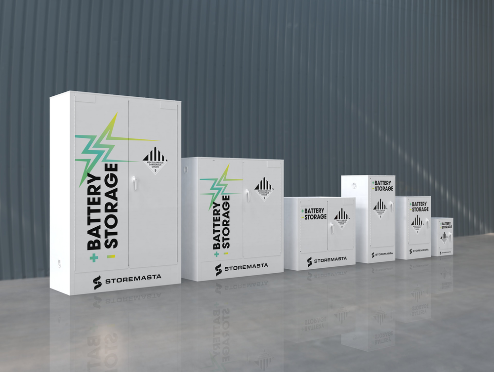 Battery Storage Cabinets – Storemasta