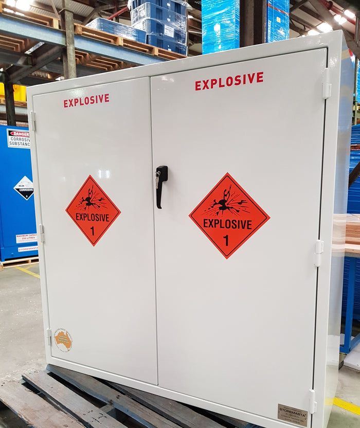 Explosives Storage Cabinets and Boxes | Made in Australia – Storemasta