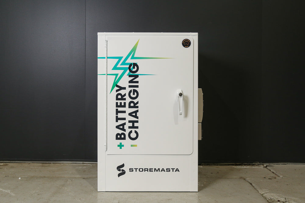 8 Outlet Battery Charging Cabinet | Storemasta