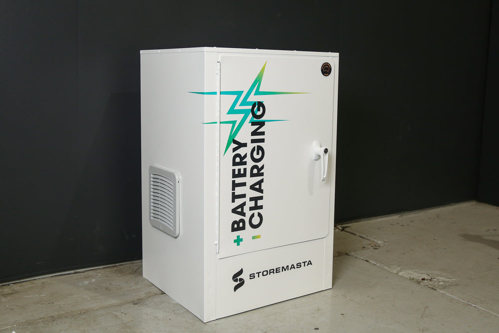 8 Outlet Battery Charging Cabinet | Storemasta