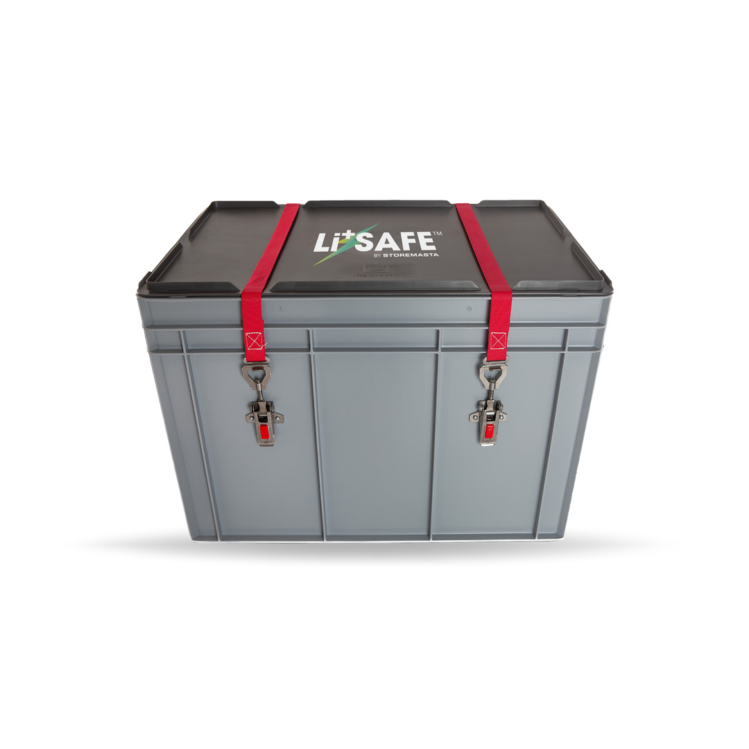 Lithium Battery Fire Boxes - Battery Fire Protection – Storemasta