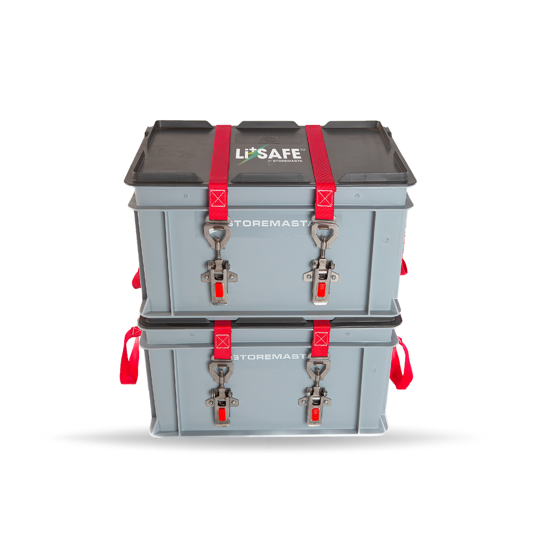 Lithium Battery Fire Boxes - Battery Fire Protection – Storemasta