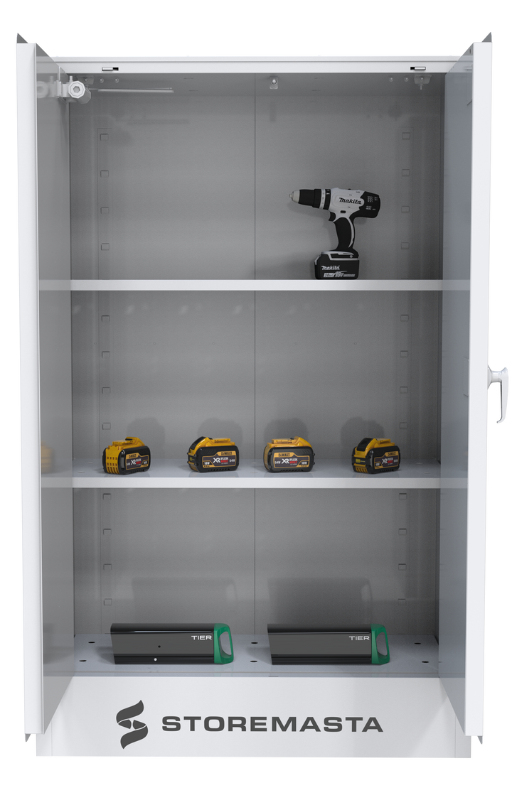 Battery Storage Cabinets – Storemasta