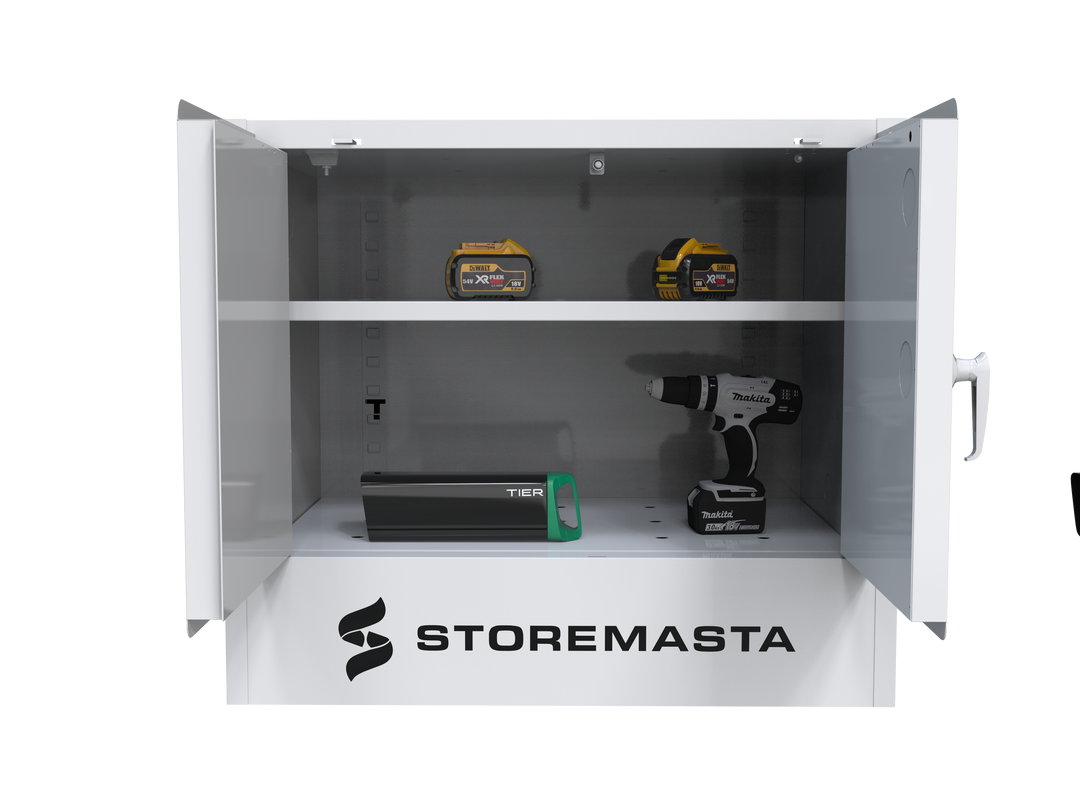 Battery Storage Cabinets – Storemasta