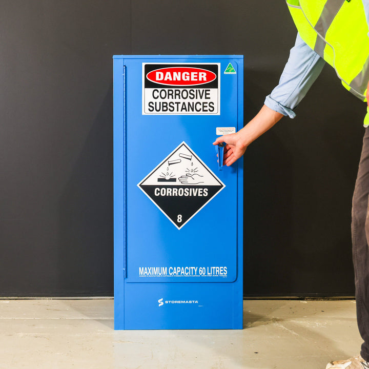Indoor Chemical Storage Cabinets - Australian Made | Storemasta