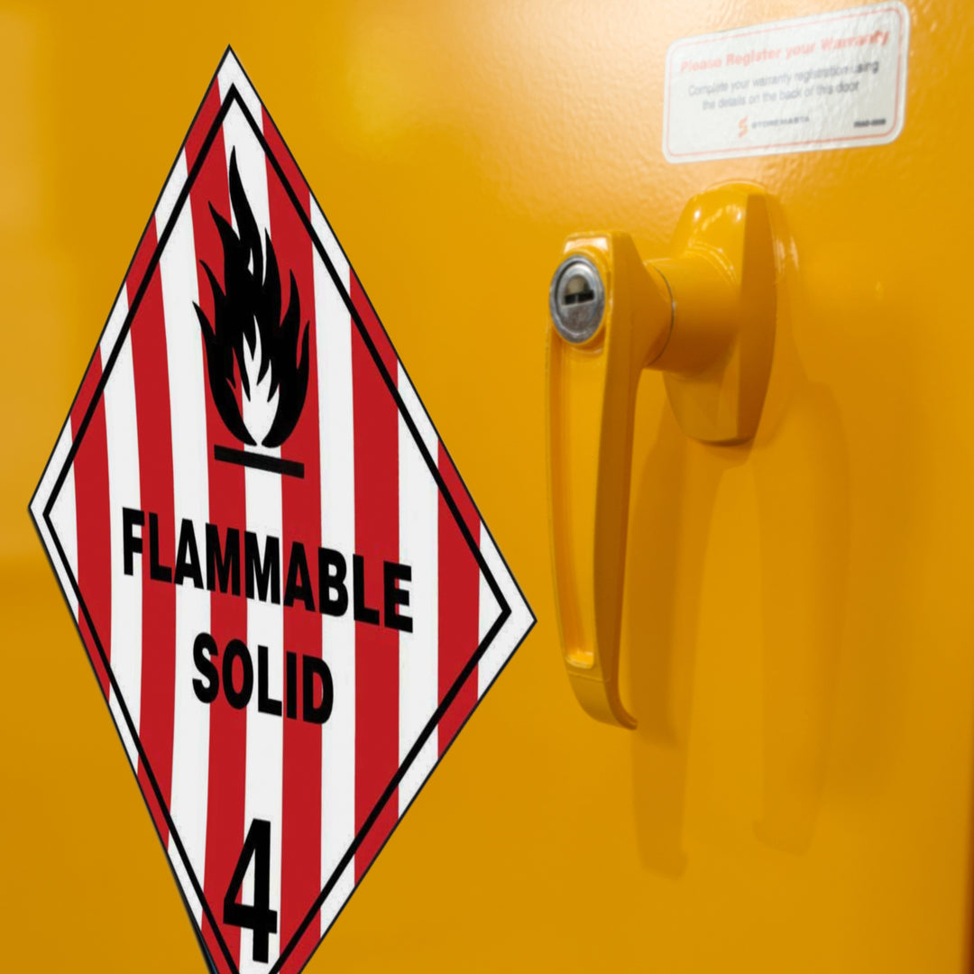 Class 4 Flammable Solid Storage – Storemasta