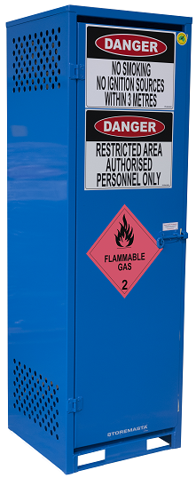 Small - Gas Cylinder Store - Single Sided Access – Storemasta