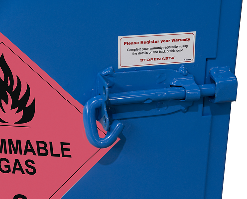 Small - Gas Cylinder Store - Single Sided Access – Storemasta