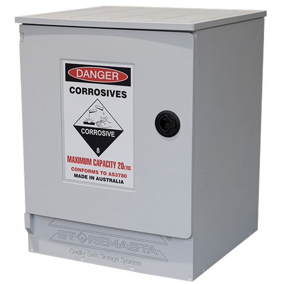 20L - Polyethylene Corrosive Substance Storage Cabinet – Storemasta