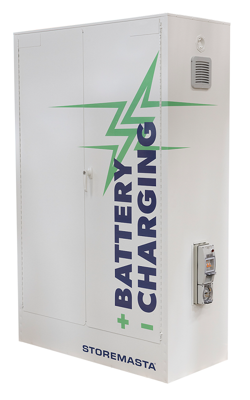 18 Outlet Battery Charging Cabinet | Storemasta