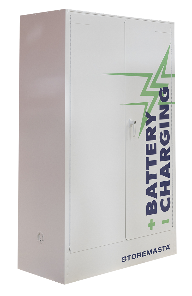 18 Outlet Battery Charging Cabinet – Storemasta