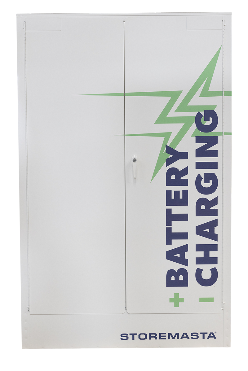 18 Outlet Battery Charging Cabinet | Storemasta