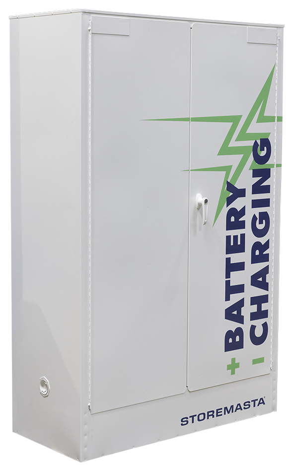 18 Outlet Battery Charging Cabinet | Storemasta