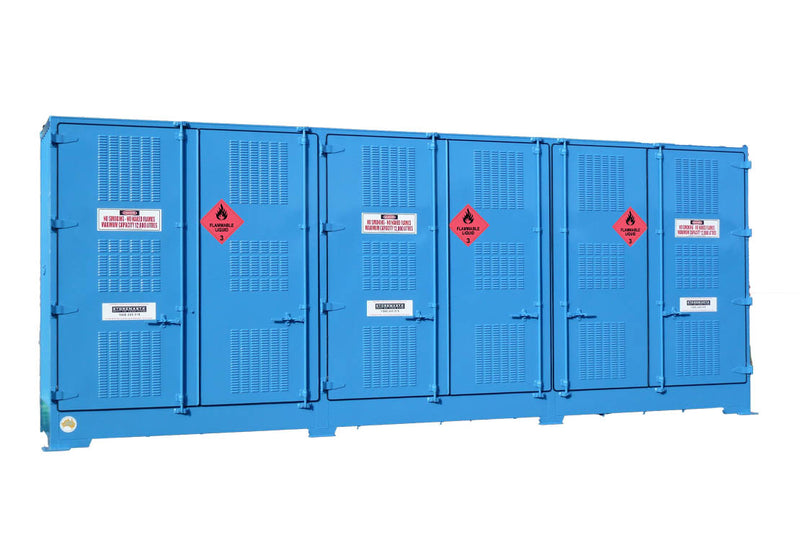 Single Depth Flammable Liquids Store - 12 IBC – Storemasta
