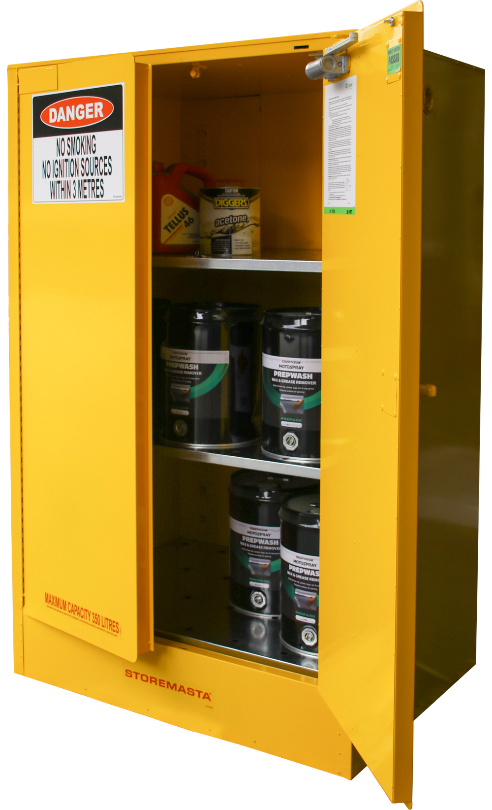 350L - Flammable Liquid Storage Cabinet – Storemasta