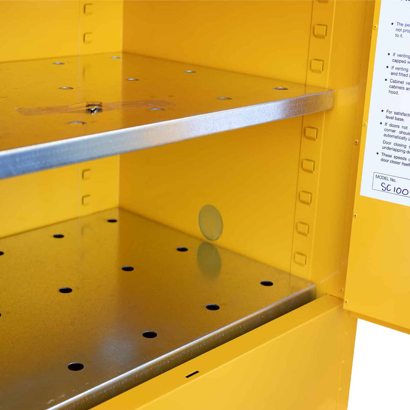 100L - Flammable Liquid Storage Cabinet – Storemasta